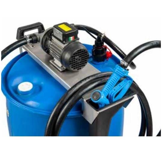 Barrel kit con pompa elettrica per AdBlue con kit di aspirazione