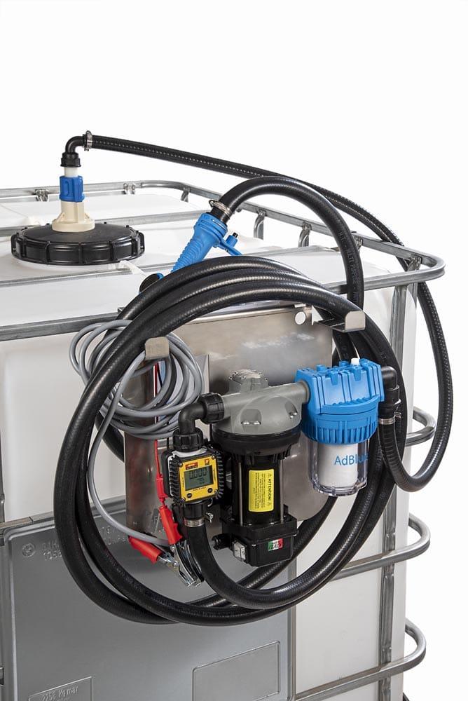 Kit pompa autodescante per AdBlue, con contalitri e filtro | 12 Volt