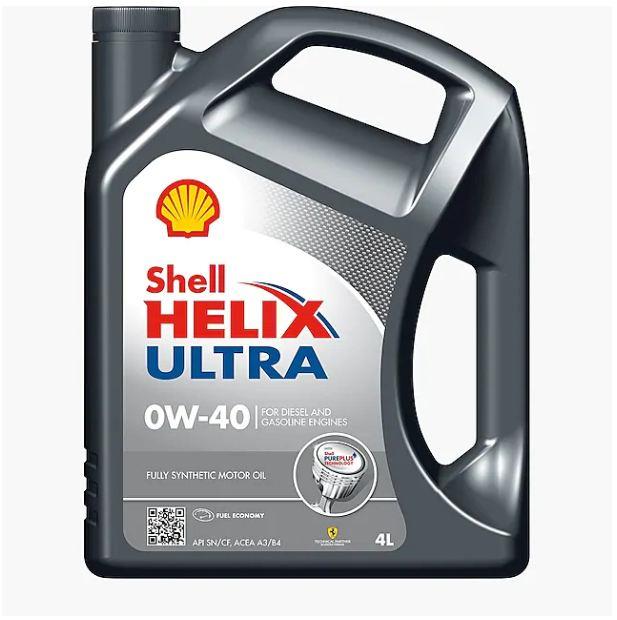 Olio motore Shell Helix Ultra 0W-40 - 4 pezzi x 4L