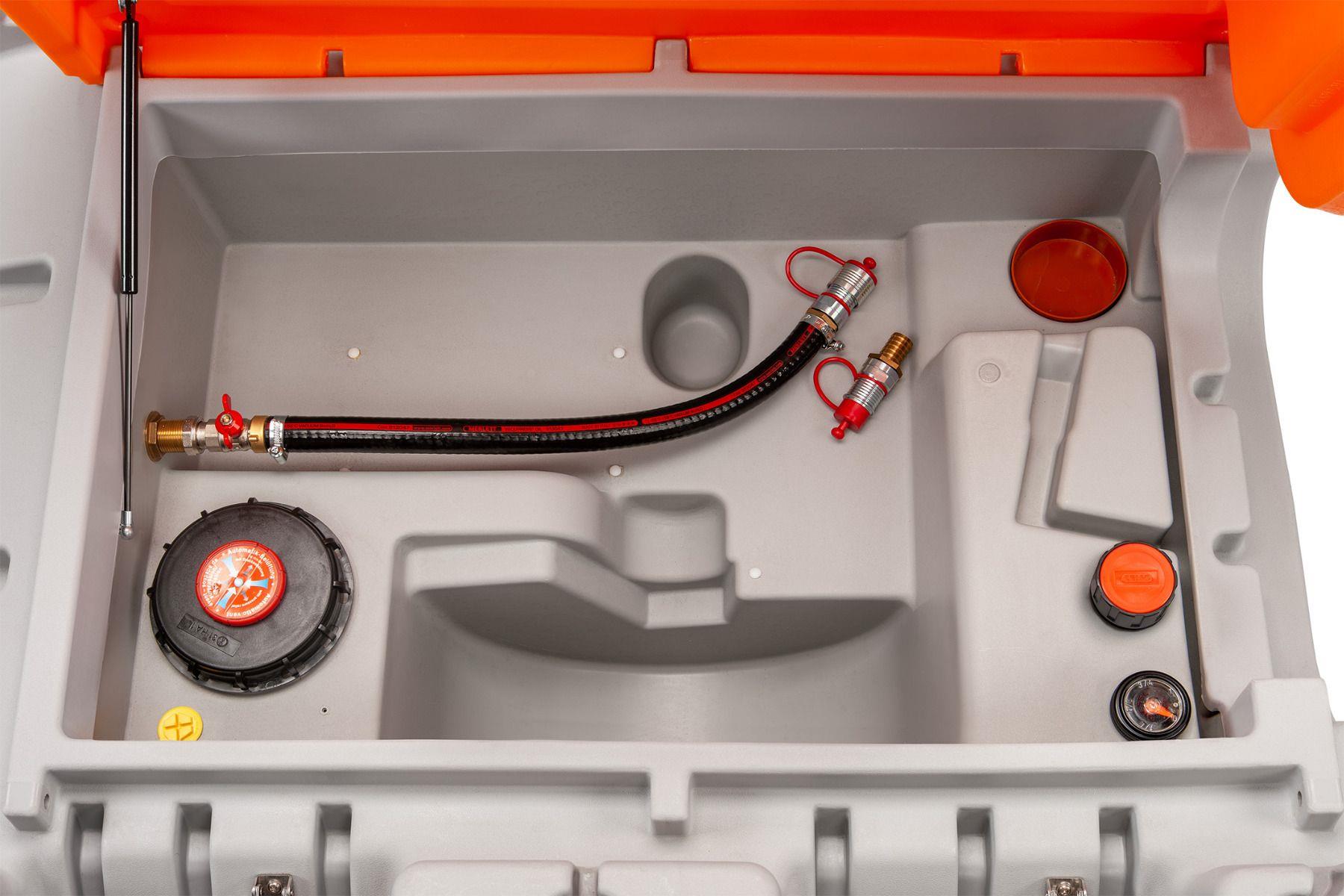 Diesel tank Cube Mobil 980 litri, più compatta e sicura | senza pompa