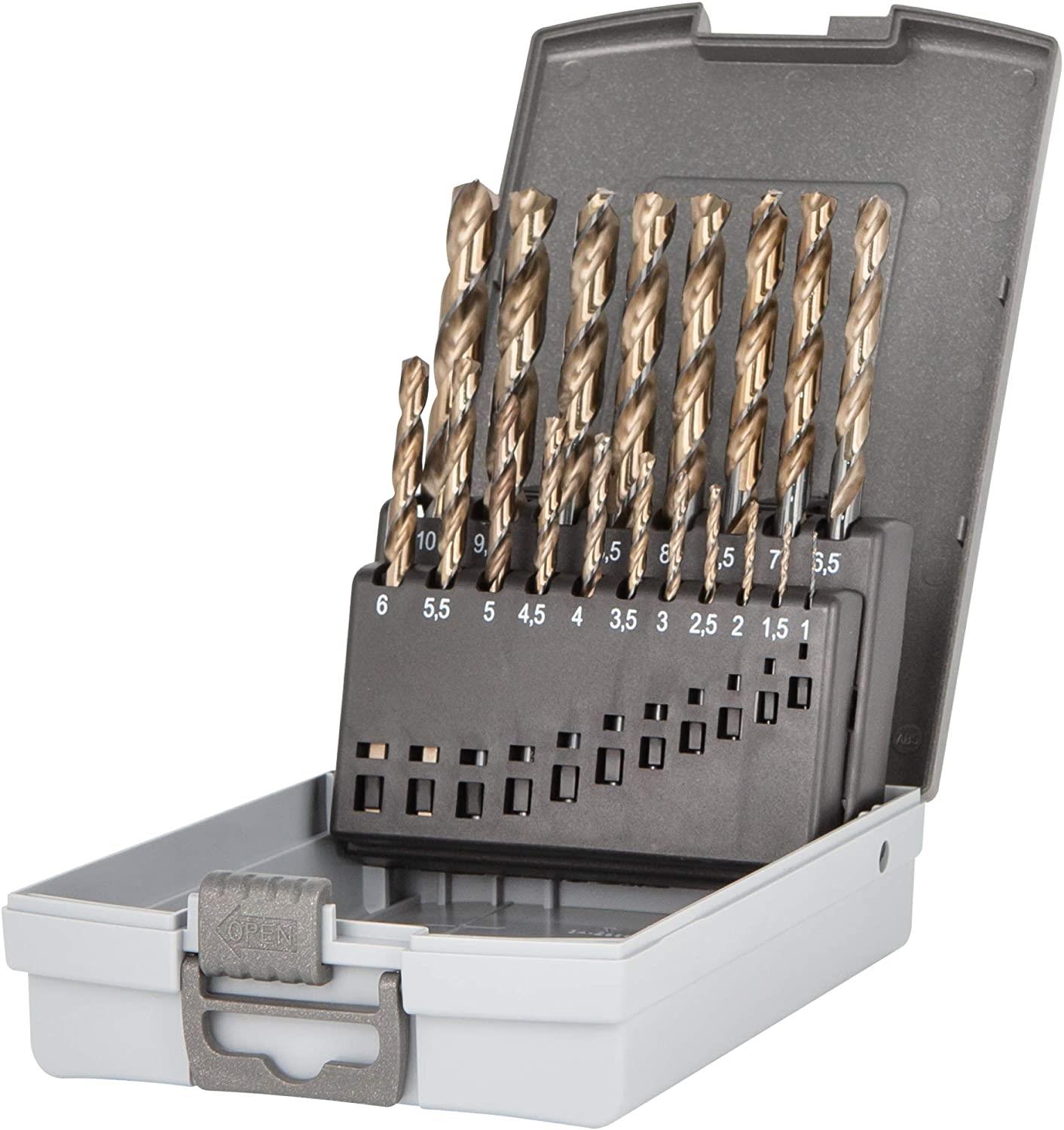 Set punte trapano HSS-G Speedmaster rettificate - 25 pezzi