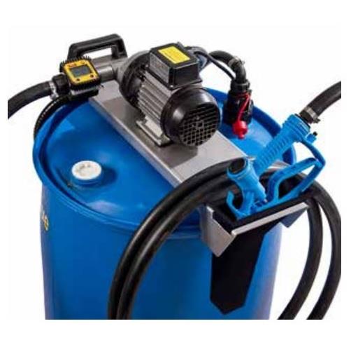 Barrel kit con pompa elettrica da 115v per AdBlue con contalitri