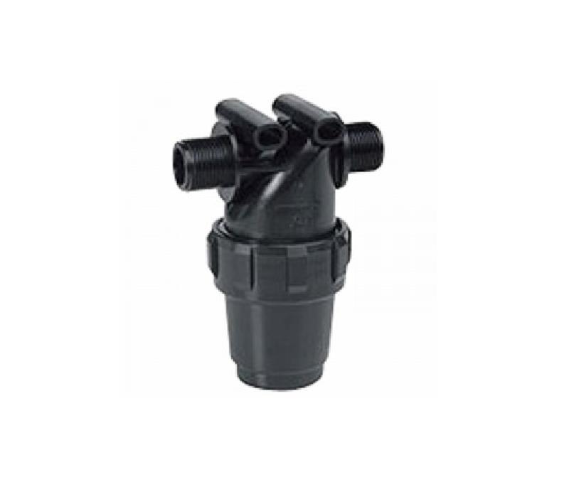 Filtro in linea con filetto maschio 1/2 filtraggio rete Inox 100 mesh