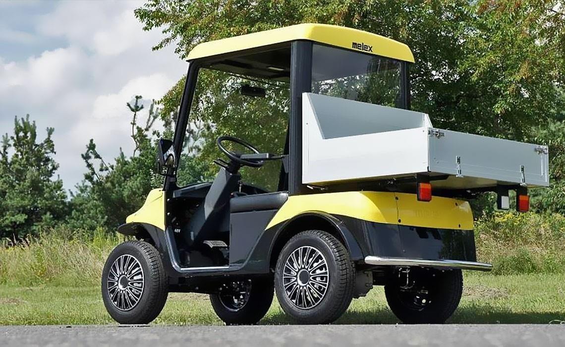 Golf car Melex 345 2 posti con box omologata