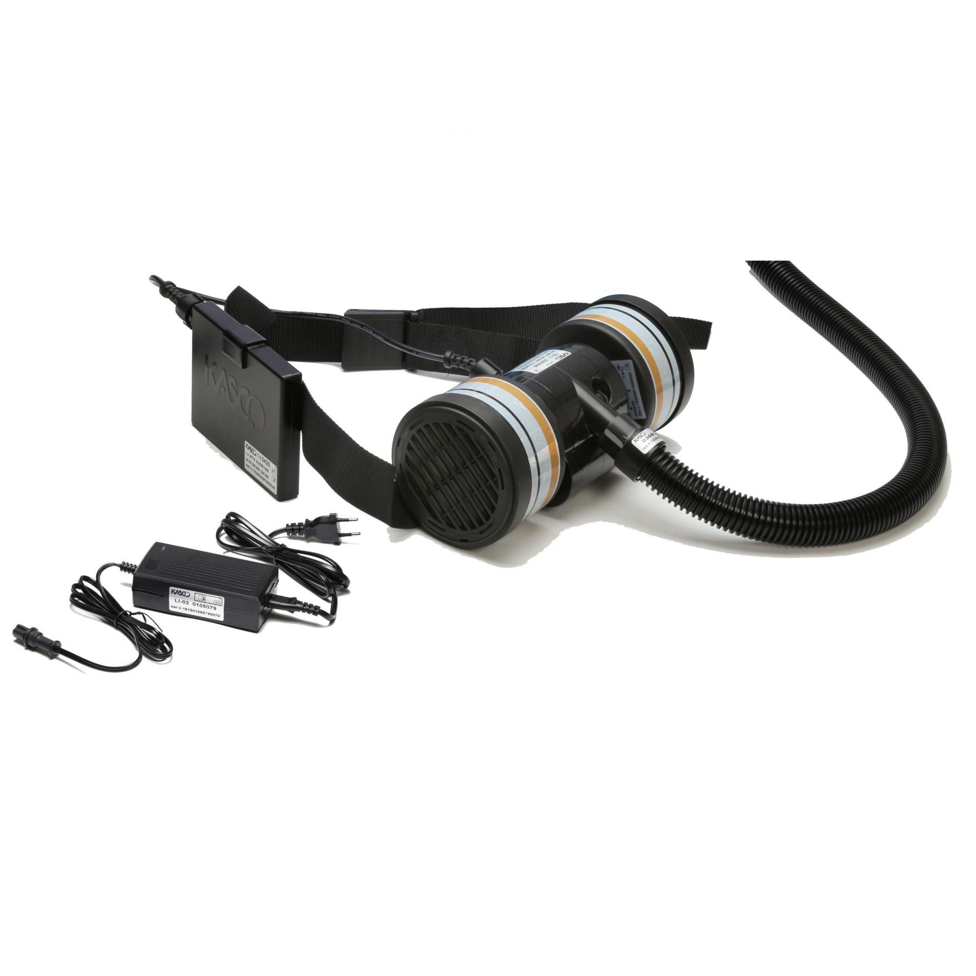 Kit di ventilazione Air System T8 con due filtri A2P3 per casco.