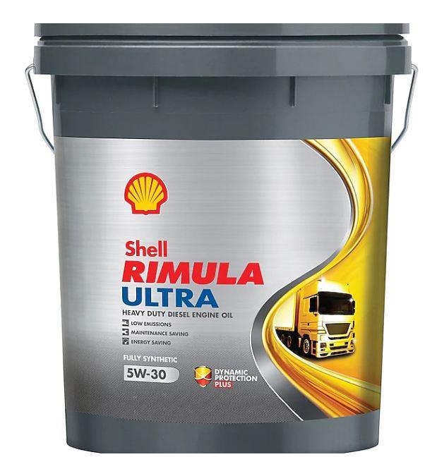 Olio motore per autotrazione pesante Shell Rimula Ultra 5W-30 - 20L